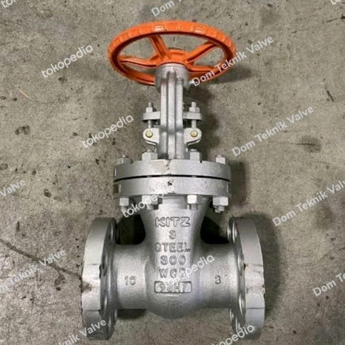 Jual gate valve 2" inch KITZ ANSI 300 WCB - Jakarta Barat - Dom Teknik ...