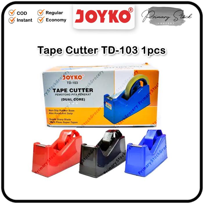 Jual Tape Dispenser Kecil Besar Joyko Tempat Lakban 1 inch TD 103 ...