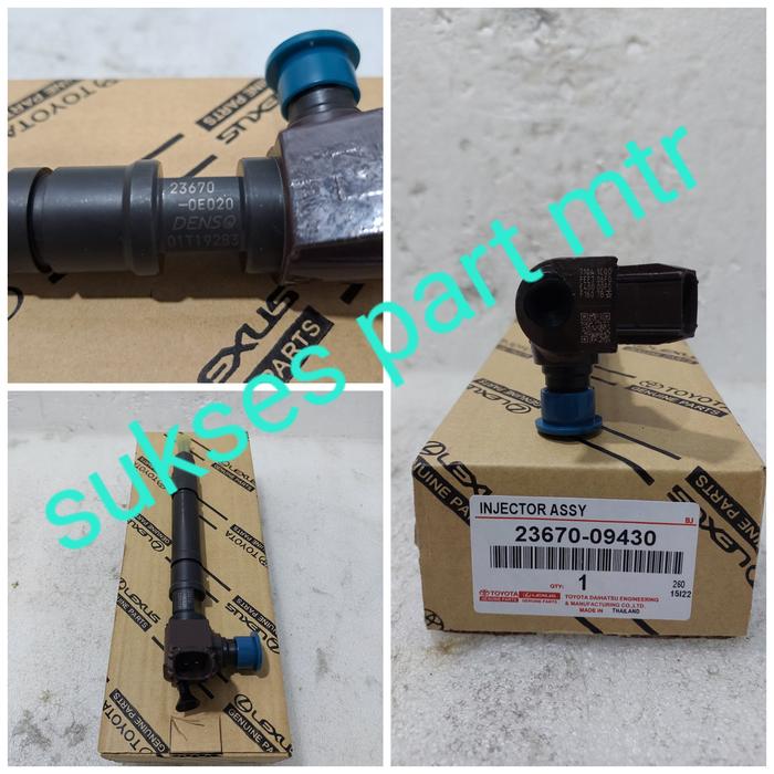 Jual nozzle injector inova reborn 2gd/hilux revo 2gd 23670-09430 ...