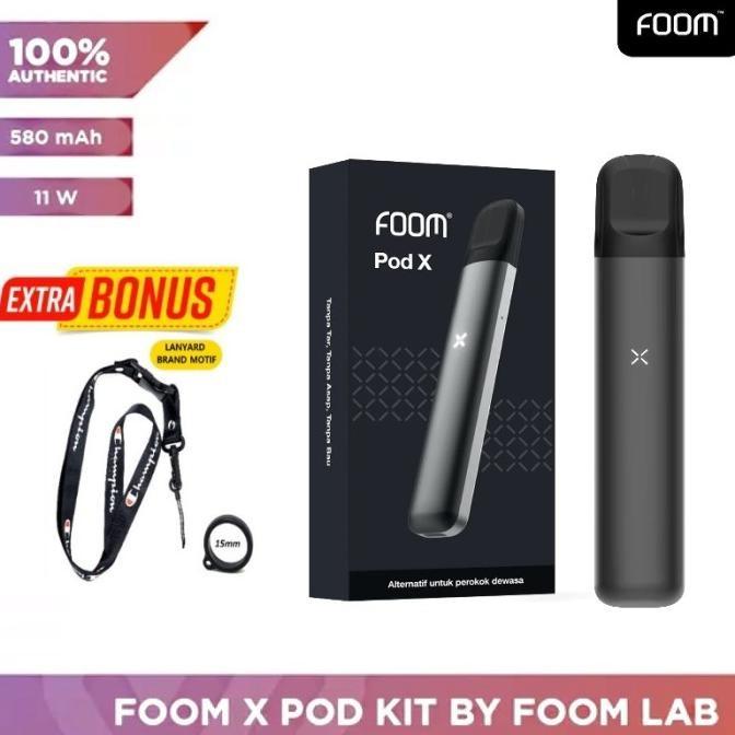 Jual FOOM X POD KIT SPACE GREY 580MAH BY FOOM LAB - Jakarta Utara ...