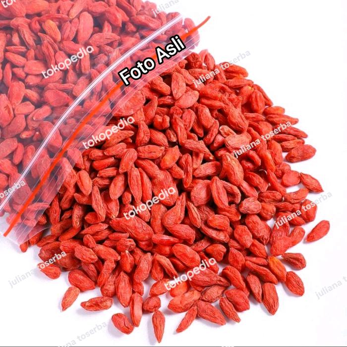 Promo Organic 有機紅枸杞子 Gojiberi Kici Merah Gojiberry Wolfberry 100 gram ...