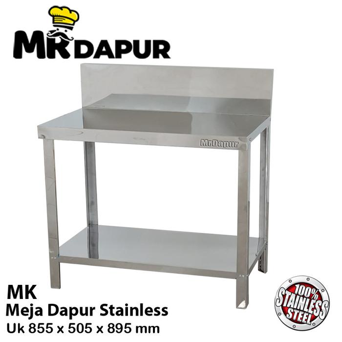 Jual MEJA KOMPOR DAPUR STAINLESS STEEL MR DAPUR MK SERBAGUNA - Kota ...