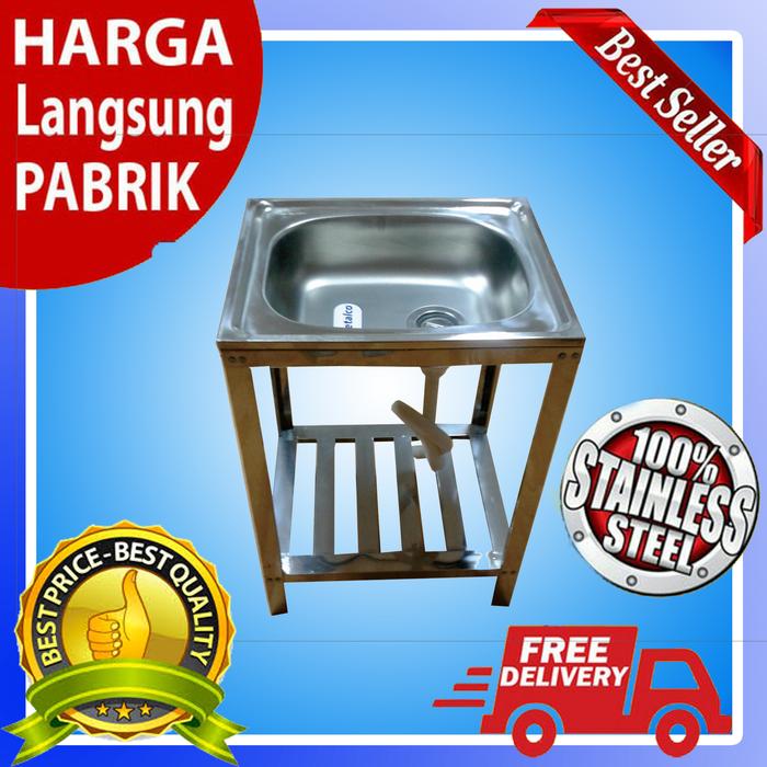 Jual WASTAFEL KITCHEN SINK STAINLESS STEEL METALCO TYPE 3618KAKI - Kota ...