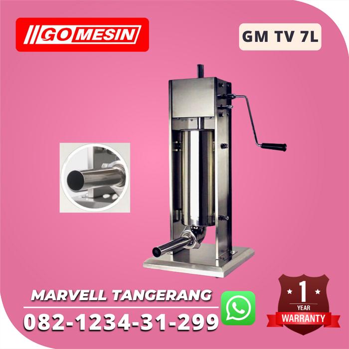 Jual Mesin Pencetak Sosis Sausage Stuffer Churros Churos Vertical GM TV 7L - Kab. Tangerang ...
