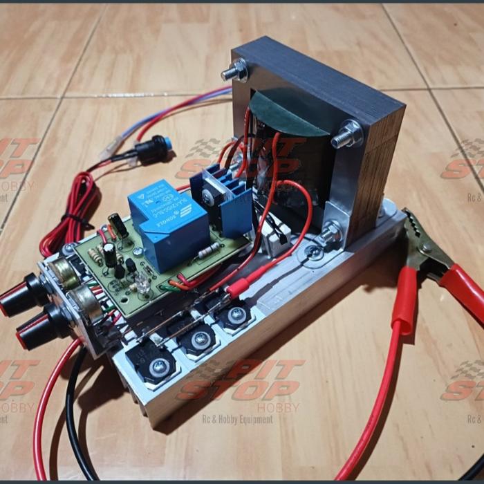 Promo Power inverter PAC 6TR Trafo 5A flip flop + DVR COD - 5 Amper ...