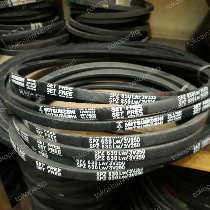 Jual v belt narrow belt mitsuboshi spz 630 lw/3V250 - Jakarta Pusat - Tokosinarkenari | Tokopedia