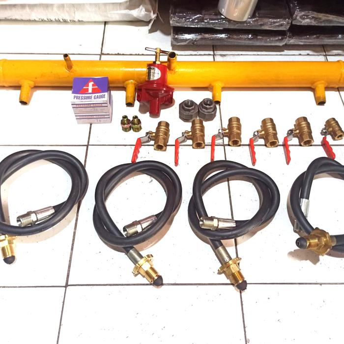 Jual paket hemat instalasi tabung gas LPG 50kg 4titik tabung - Jakarta ...
