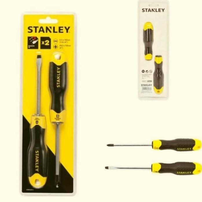 Jual Obeng set 2pcs Cushion Grip SDriver Set Stanley STMT65200 - Kab ...