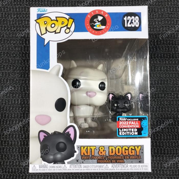 Jual Funko Pop! PIXAR: Kit & Doggy (2022 NYCC Shared Sticker) - Jakarta ...