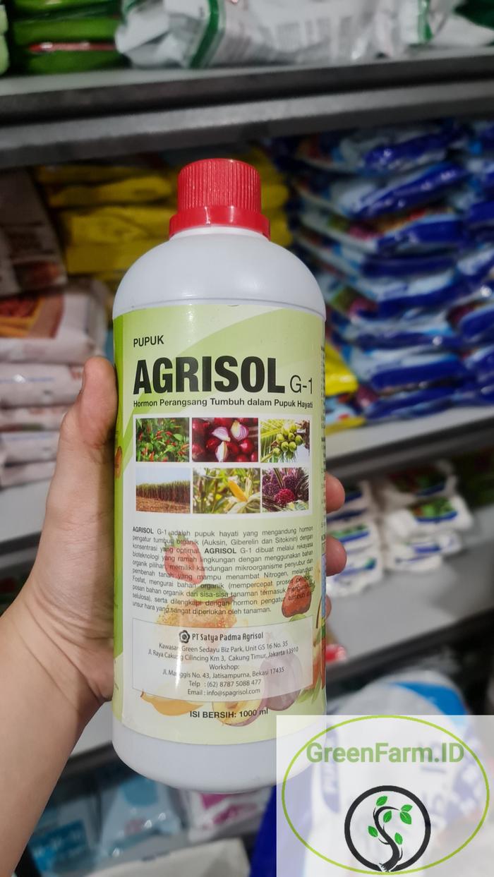Jual Pupuk hormon Agrisol G-1 1 Liter - Kota Medan - GreenFarm.ID ...