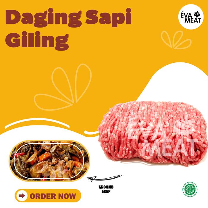 Jual daging cincang 250 gr - daging burger - ground beef - minced beef ...