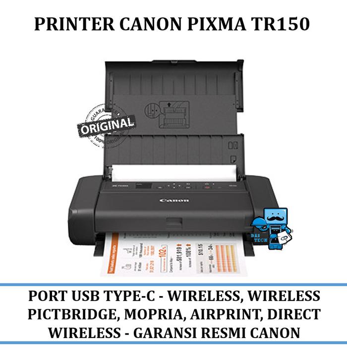 Promo Printer CANON Inkjet Printer PIXMA TR150 TR 150 - GARANSI RESMI ...