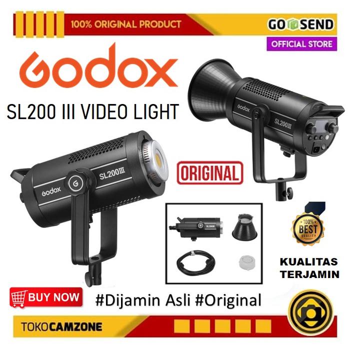 Promo Godox SL200 III SL200III SL200WIII SL-200III LED Video Light ...
