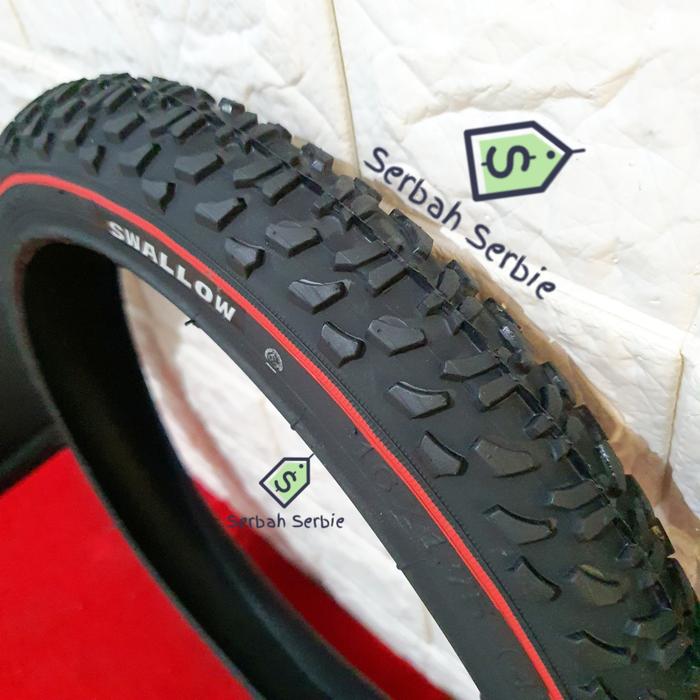Jual BAN LUAR SEPEDA 16X1.75 SWALLOW 16 X 175 1.75 DELI TIRE HITAM LIST ...