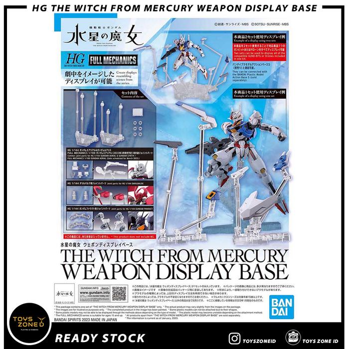 Jual HG WFM Gundam The Witch From Mercury Weapon Display Base - Kota ...