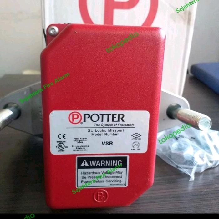 Jual flow switch Potter tipe VSR-6" 6 INCH WATER FLOW INDICATOR - Jakarta Pusat - Sejahtera Fire ...