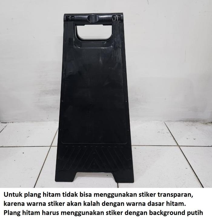 Jual Plang warna rambu stiker DILARANG PARKIR Rumah Ruko Rukan Lantai ...