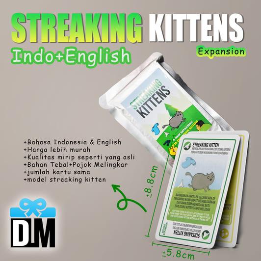 Jual Kartu Mainan Keluarga Exploding Kitten Cat Defuse Shuffle Kuci ...