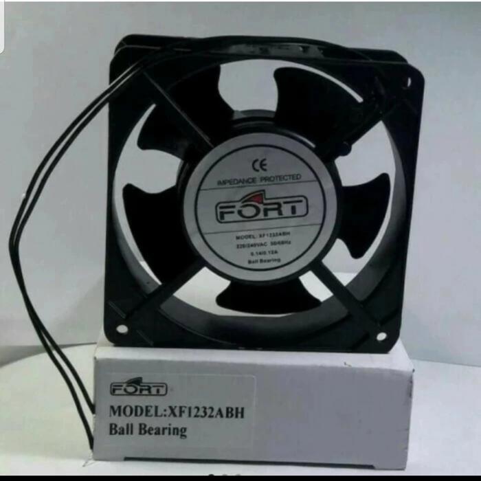 Jual Mini Fan kotak 8 inch XF220060MBL-2 ball bearing axial blower fan ...