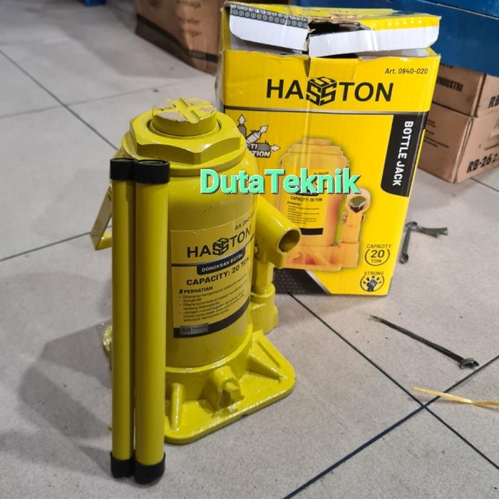 Jual Dongkrak botol 20 ton mobil hydraulic hidrolik heavy duty bottle jack - Kota Medan ...