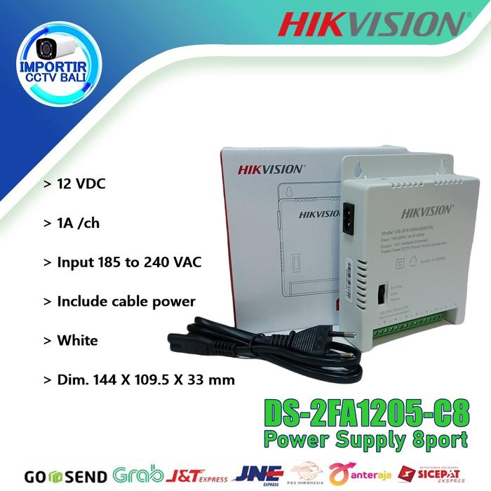 Jual ICB PSU Power Supply CCTV HIK DS-2FA1205-D8 8PORT 12V 8A - Kota ...