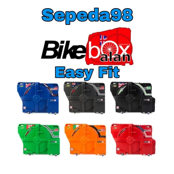 Jual Bike Box Alan Aero Easy Fit for Road Bike TT MTB Tidak Lepas ...