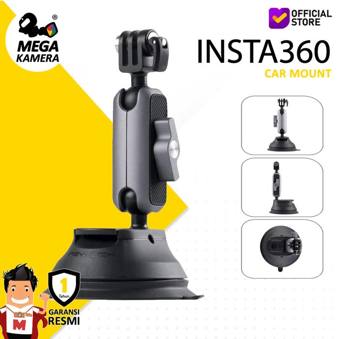 Promo Insta360 Suction Cup Mount Compatible ONER, ONEX, ONE X2 X3 R RS Cicil 0% 3x - Jakarta ...