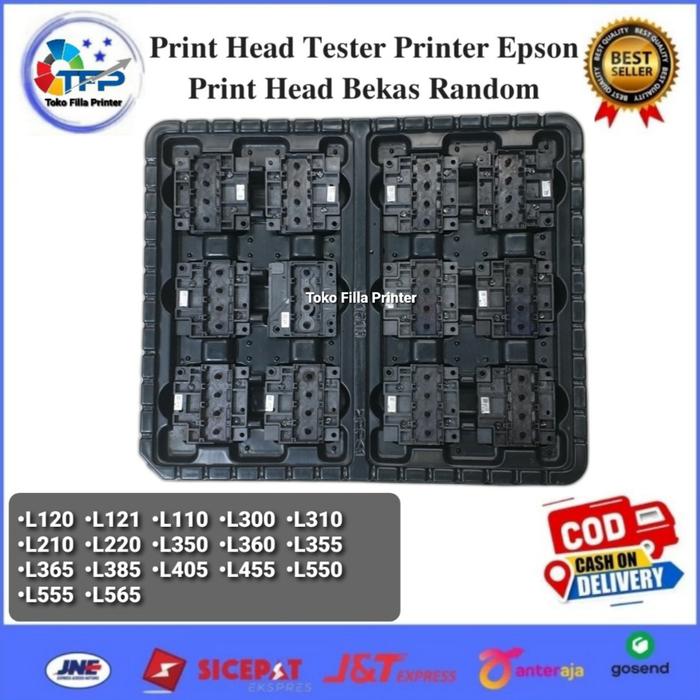 Jual Print Head Tester Printer Epson L120 L310 L360 Head Bekas Random ...