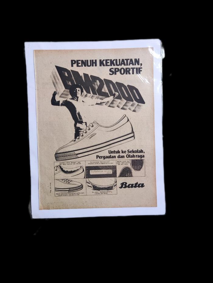 Jual Poster lawas jadul sepatu Bata. Dekorasi pajangan vintage! Ori ...