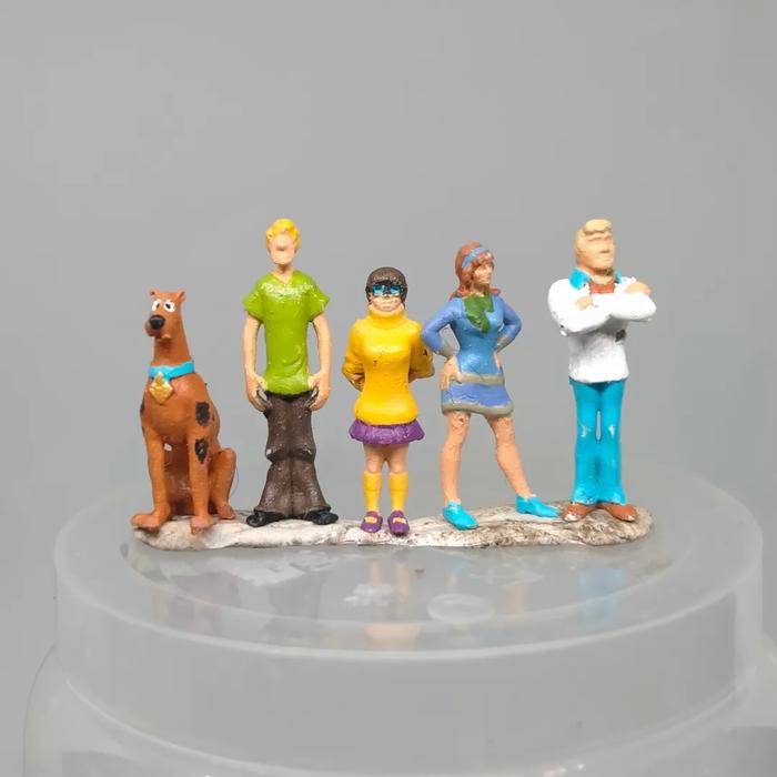 Jual Scooby-Doo Scooby Doo Set Exclusive HO 1:87 1/87 Miniature Figure ...