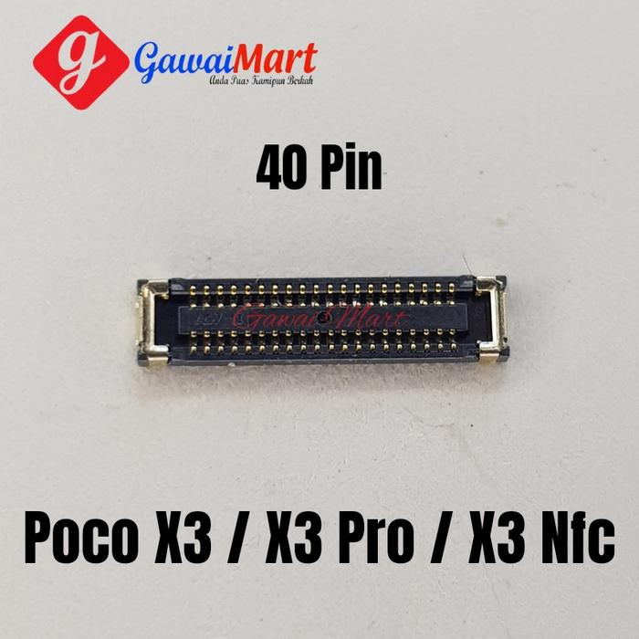 Jual Konektor Lcd Poco X3 / X3 Pro / X3 Nfc Original Socket Connector Fpc - Jakarta Utara ...
