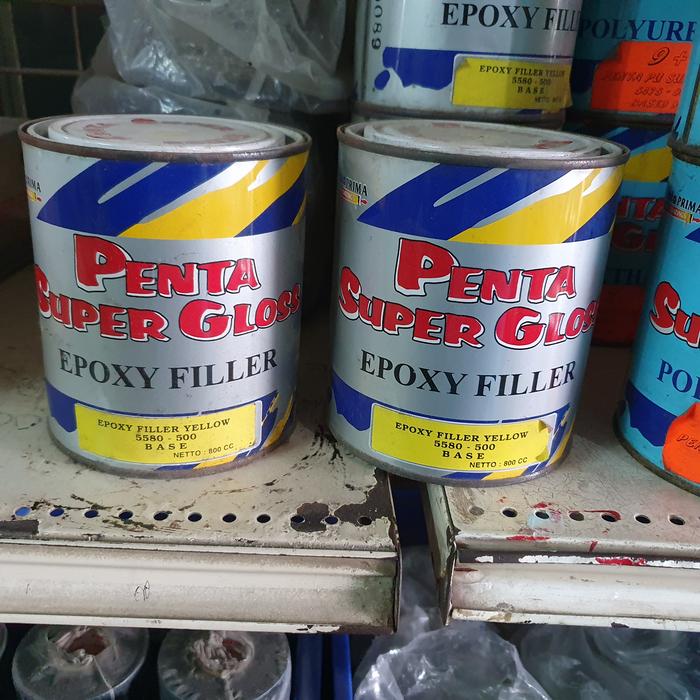 Jual Cat Penta Super Gloss Epoxy Filler 2 Komponen (Yellow) - Jakarta ...