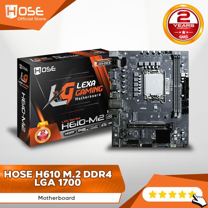 Jual MOTHERBOARD HOSE LEXA GAMING H610 M2 NVME LGA 1700 - Jakarta Pusat ...