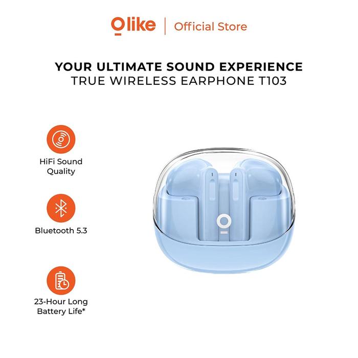 Promo Olike T103 headset bluetooth earphone wireless TWS earbuds 5.3 ...