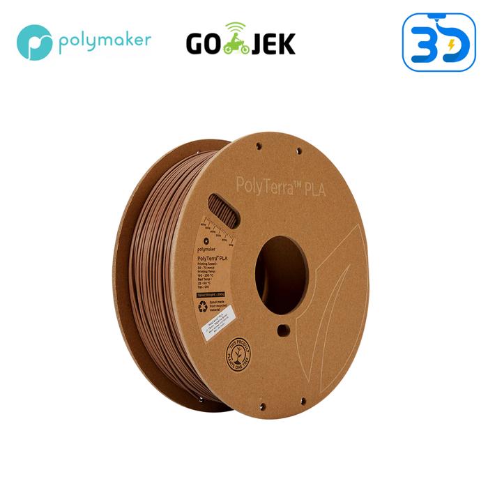 Jual Original PolyMaker PolyTerra PLA Matte Finish Doff 3D Printer ...