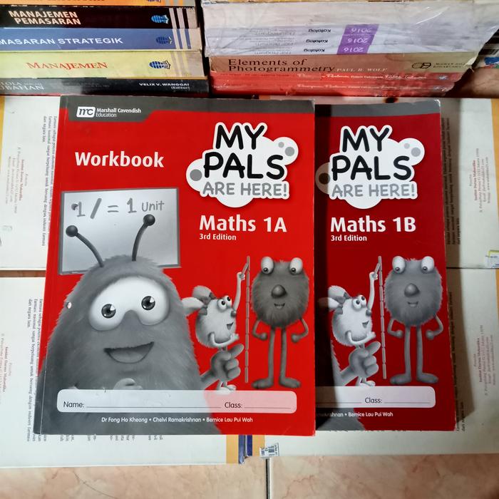 Jual MY PALS ARE HERE MATHS 1A DAN 1B 3RD EDITION WORKBOOK - Kota ...