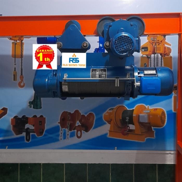 Jual ELECTRICK WIRE ROPE HOIST 5 TON × 12 METER NAGASAKI JAPAN ...