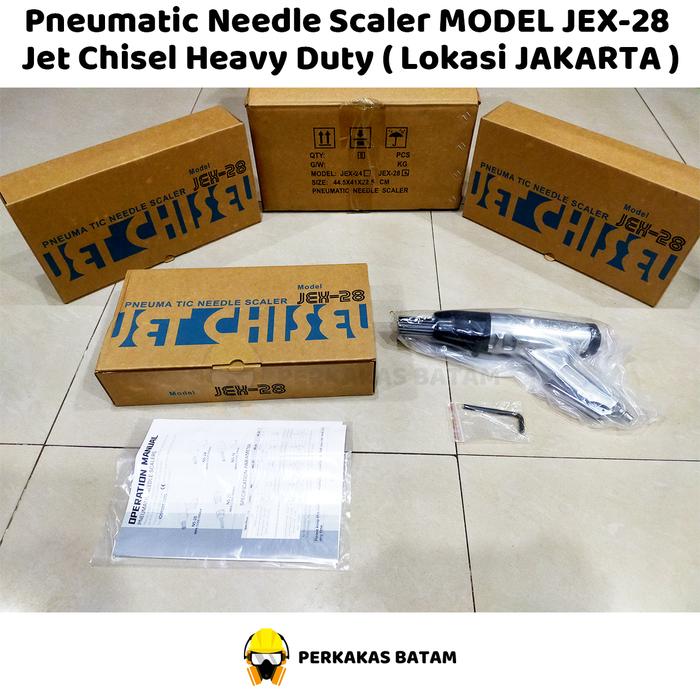 Jual Nitto Kohki JEX-28 type Needle Scaler Pneumatic Jet Chisel heavy duty - - Perkakas Batam ...