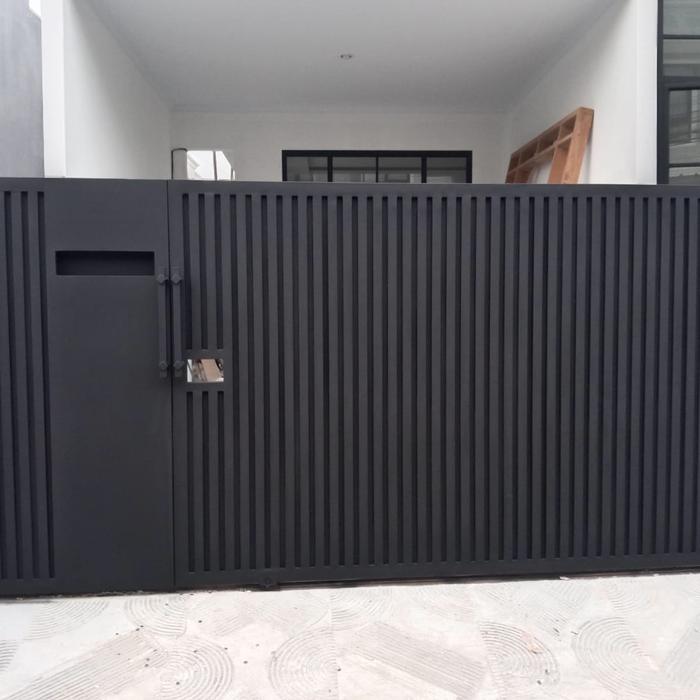 Jual pagar minimalis modern - Kota Tangerang Selatan - Home decorations ...