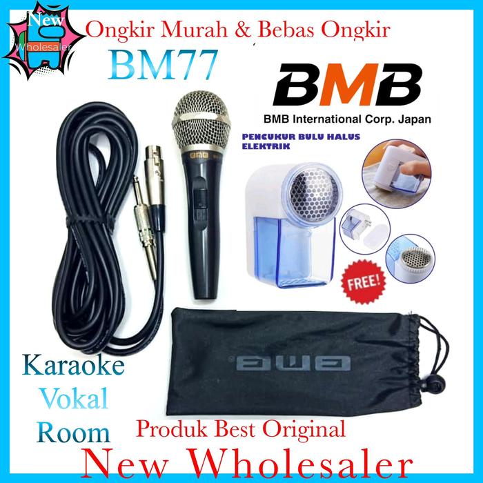 Jual Mic karaoke Room Vokal Bagus BmB Bm77 Original Resmi BM 77 SNI - Jakarta Barat ...
