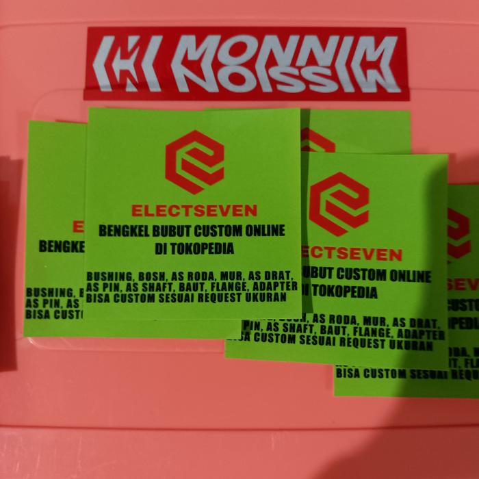 Jual STICKER TOKO ELECTSEVEN KUALITAS PREMIUM | AGAR MUDAH INGAT NAMA ...
