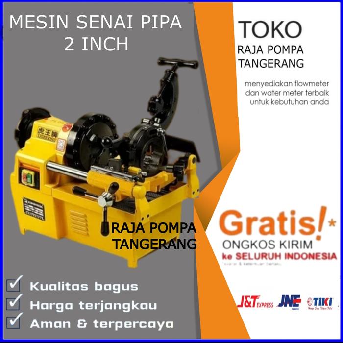 Jual MESIN SENAI PIPA LISTRIK 1/2" - 2" Pipe Thread Maker Machine 2 ...