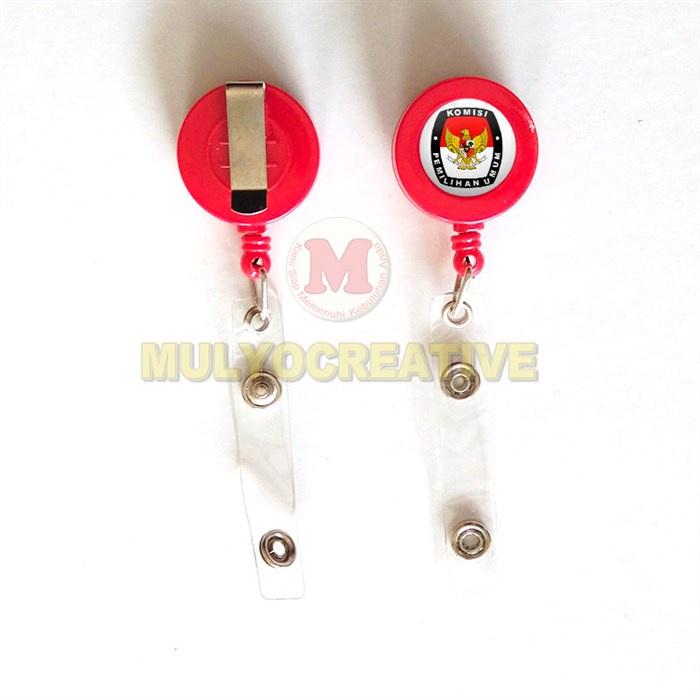 Jual ID Card Yoyo KPU Gantungan ID Card Holder Logo KPU PPK PPS - Hitam ...