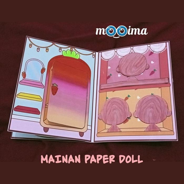 Jual Quiet Book Toca Boca Paper Doll Toka Boka Mainan Bepe Bpan Di Seller Noelle