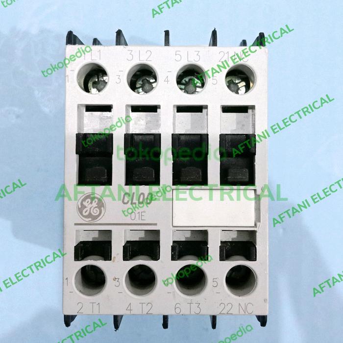 Jual CONTACTOR GE GENERAL ELECTRIC CL00 01E 3PHASE 1NC 220-277 VAC ...