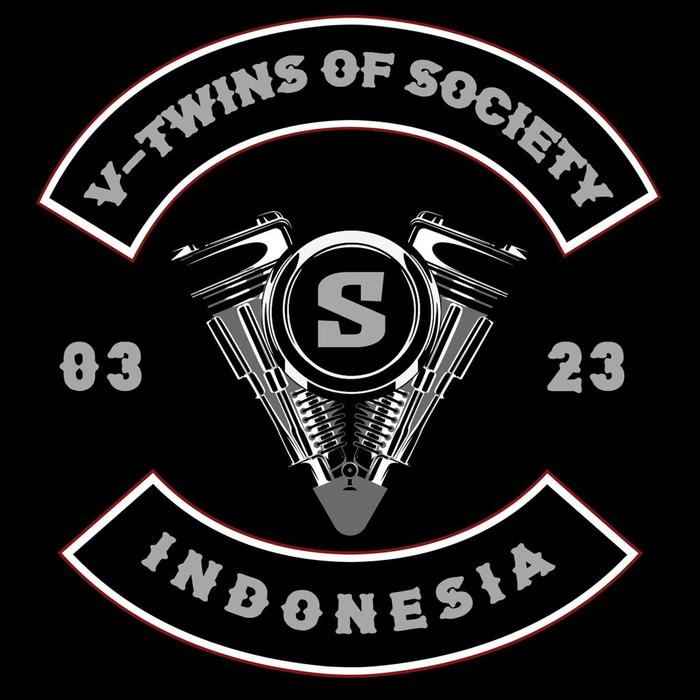 Jual Patch/Emblem/Logo Bordir Komputer Custom V Twins Of Society ...