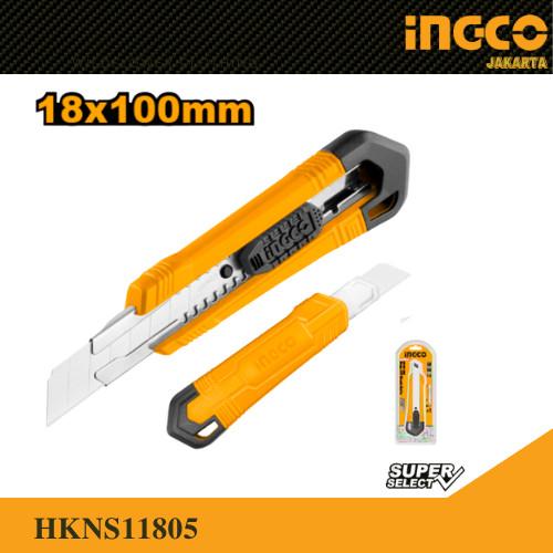 Jual ORIGINAL INGCO Pisau Cutter Banyak Ukuran dan Refill Kuat Super ...