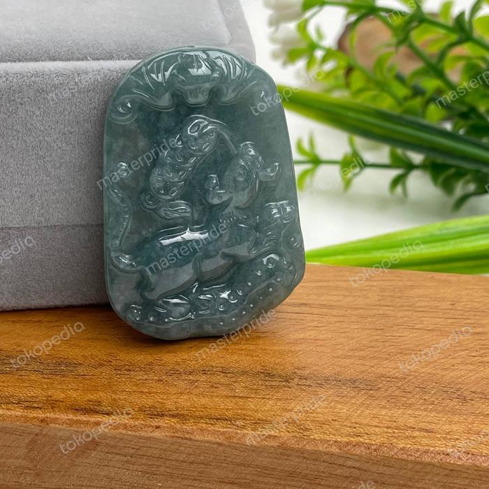 Promo BATU GIOK BURMA ASLI UKIR SHIO TIKUS JADE GR A VALIDASI LAB ...