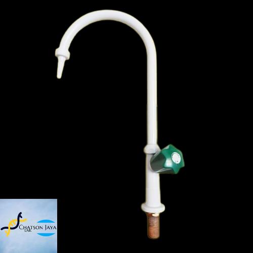 Jual Fauchet Kran Keran Air Laboratorium Leher Angsa A1001 single-port ...