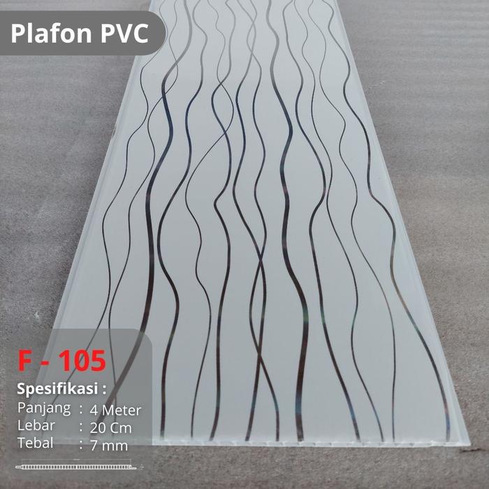 Jual Plafon PVC /Lembar Panjang 4.m HUARUN sekelas sunda plafon - F ...